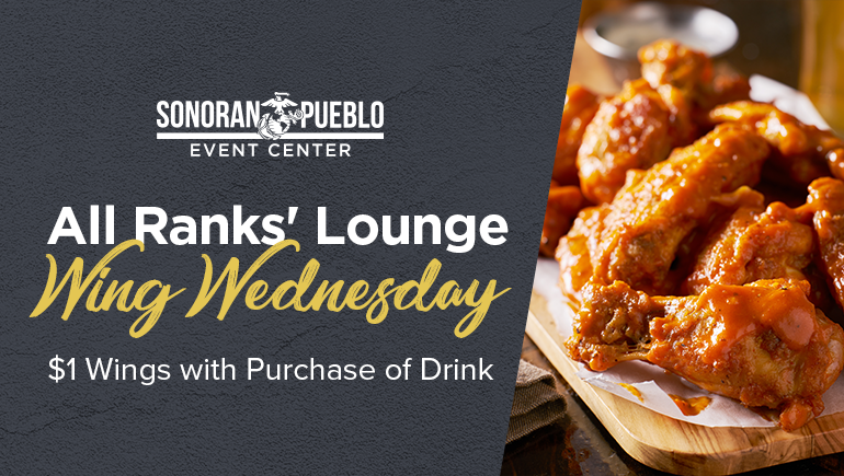 MCCS All Ranks' Lounge: Wing Wednesday