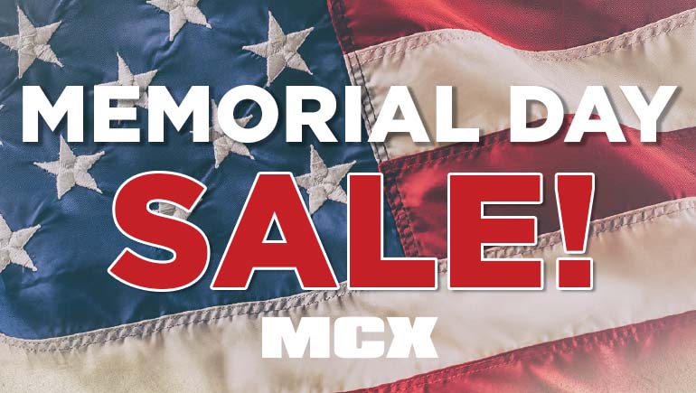 MCCS MCX: Memorial Day Sale