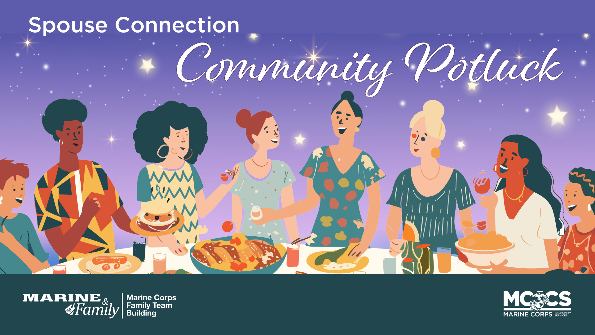 MCCS Spouse Connection Community Potluck