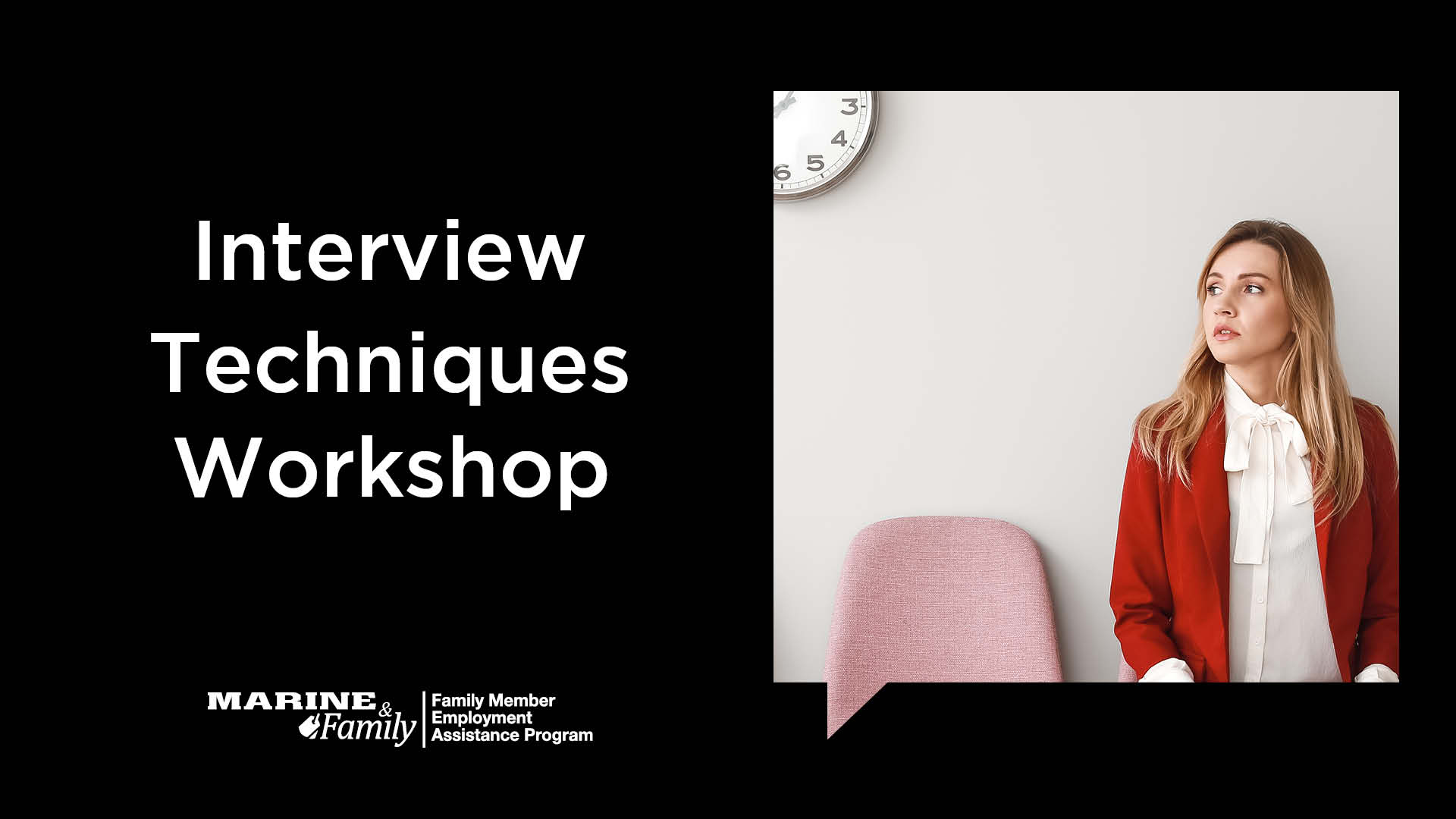 MCCS Interview Techniques Workshop