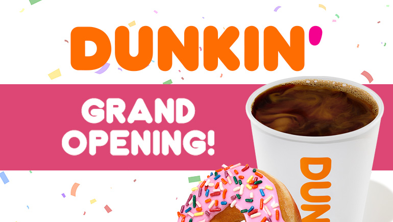 MCCS Dunkin' Grand Opening