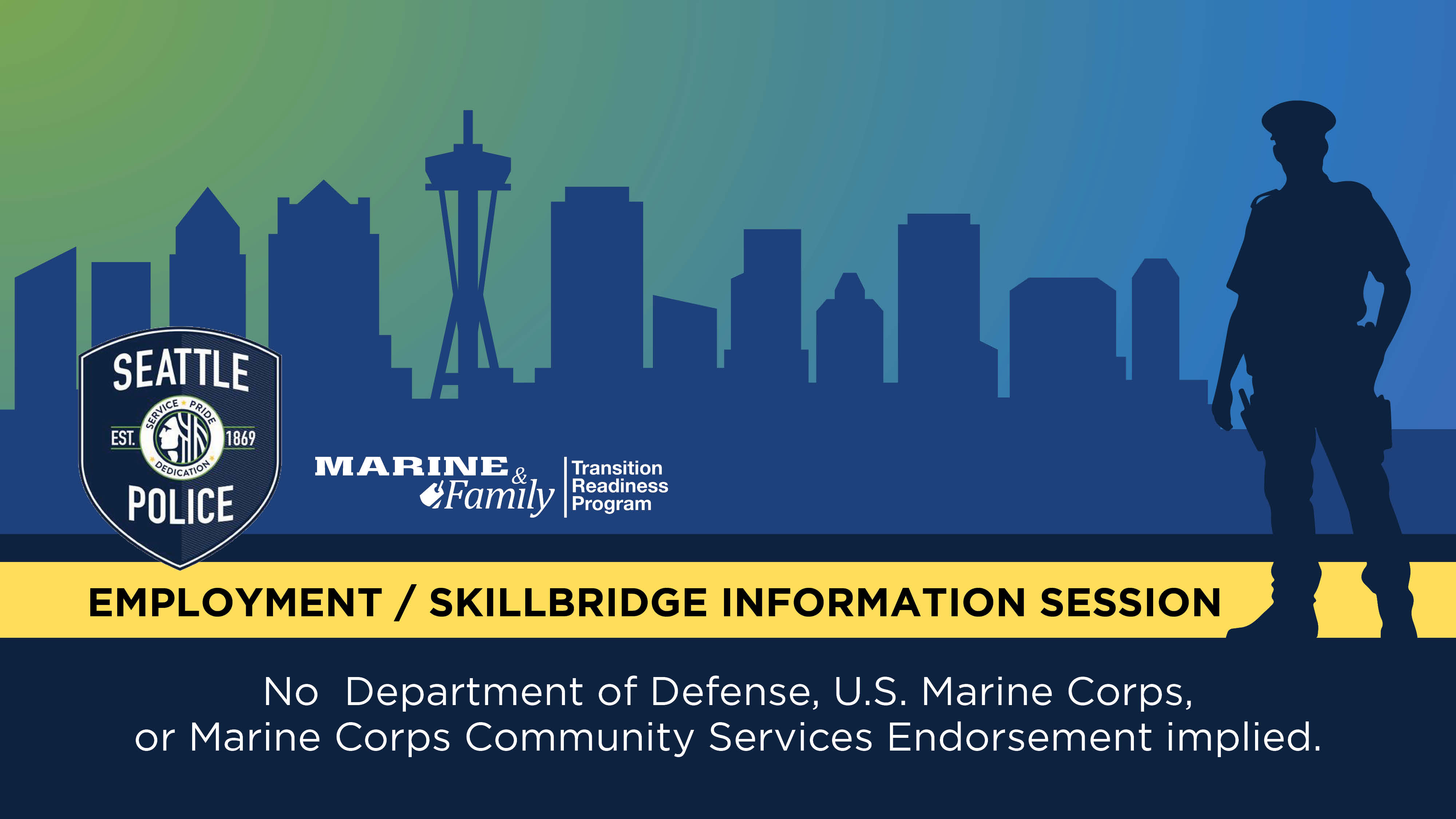 MCCS Employment/SkillBridge Information Session – CANCELLED